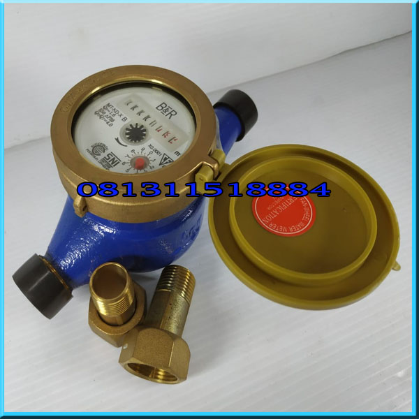 flow meter B&R DN15 | Jual Water meter Air SNI | Merek B&R